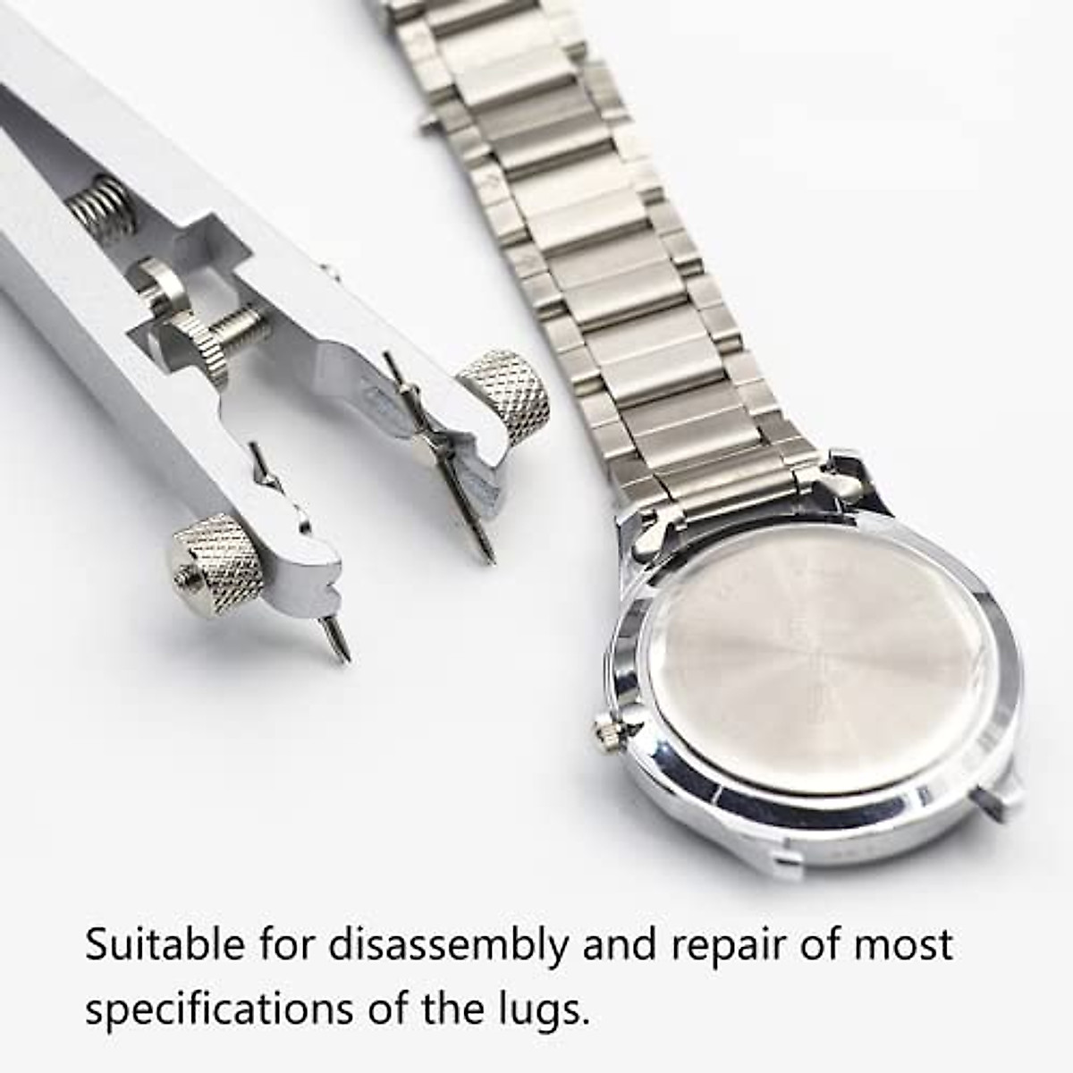 Watris Veiyi Watch Spring Bar Plier Tool, Watch Hand Removal Tool, Watch Pin Removal Tool for Watch Wrist Bands Strap Removal Repair Fix Kit