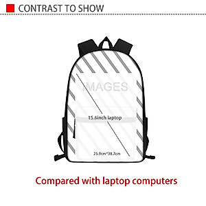 chaqlin Teens Girls School Backpack Set 3 Piece, Cute Dog Flower Print Lunch Handbag and Pencil Holder, Daypack for Women