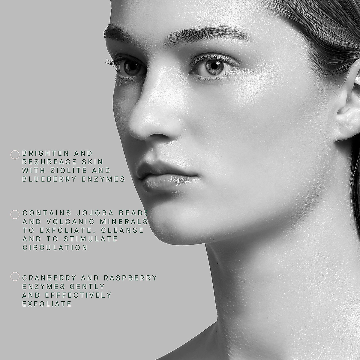 Arcona Cranberry Gommage - Award Winning Natural Exfoliating Face Scrub for Deep Cleansing & Pore Refining - Facial Scrubs for Women, Exfoliation with Enzymes & Minerals, 3.4 oz, Made In The USA