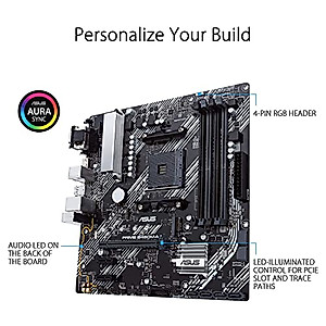 Micro Center AMD Ryzen 5 4500 6-Core, 12-Thread Unlocked Desktop Processor Bundle with ASUS Prime B450M-A II AMD AM4 (Ryzen 5000, 3rd/2nd/1st Gen Ryzen Micro ATX Motherboard