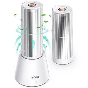 Mini Dehumidifier, Afloia Cordless Rechargeable Dehumidifier Gun Safe Dehumidifier Renewable 1*Set+1*Free Dehumidifier Combo, Ultra Portable for Cabinet Closet RV Car Washroom Small Room