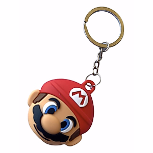 Air Tag Protective Case for New Apple AirTag Pokemon Mario Pikachu Pokeball (Mario)