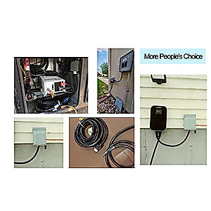 25Ft 50Amp Generator Extension Cord 6 Gauge STW 6/3+8/1 Generator Cord 14-50P Removed Outer Jacket RV/Generator Power Cord