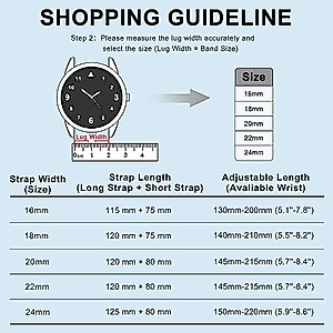 Anbeer Silicone Watch Band 20mm Quick Release Rubber Watch Straps for Men Women,White with Silver Stainless Steel Buckle