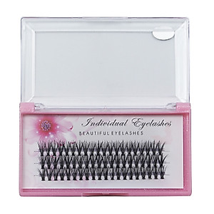 Bodermincer 20D 0.07mm Thickness 8-22mm To Choose Grafting False Eyelashes False Eyelashes Individual Natural Long Mink Fake Eyelashes Extension Handmade (14mm)