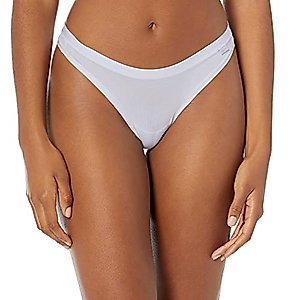 DKNY Women's Modal Thong, Xenon, Large