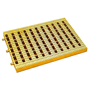 ZHAIHUA Drain Strainers,Resin Plastic Strainers,Plastic Grate,Speed Channel Grate,Sewer Cover Grates,Drain Sewer Cover,Plate Grid Rainwater Grate Rectangular Well Cover,Trench Drain System, Garden