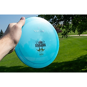 Viking Discs | Barbarian | Straight Flying Disc Golf Driver | Armor Plastic