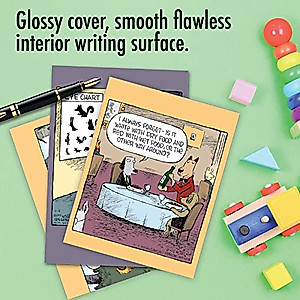 NobleWorks - 10 Assorted Happy Birthday Cards - Funny Bday Greeting Cards with Cartoons, Bulk Boxed Notecard Set - Dog Days A2665BDG