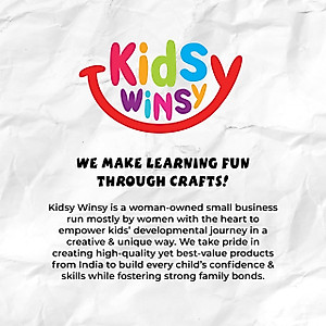 KidsyWinsy Jumbo DIY Paper Art Craft Kit | Card Making Kit with 40+ Creative Crafting Activities, 1000+ Pcs Crafted Creations | Mothers Day Craft for Kids Bulk | Birthday Gifts for Kids | Fevi Craft