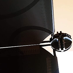 TAODAN 32pcs Wire Cube Grid Connector with Nylon Cable Ties,Wire Cube Plastic Connectors Snap Organizer for Closet Storage Wire Shelving (White)