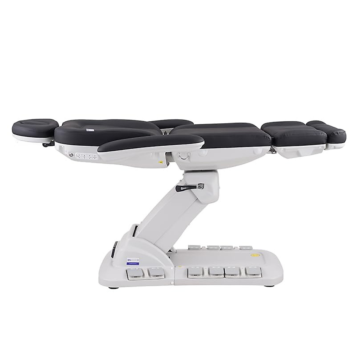 SPA SOURCE | PEDALI | Swivel 4 Motor Facial Bed | Medical Grade | Electric Powered Exam Table | Facial Chair | Exam Chair Table | Hydraulic Treatment Chair | Equipment 2246EB | Rotation | (Black)