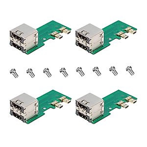 UCTRONICS 4 Pack Micro HDMI to HDMI Adapter Boards for Raspberry Pi 4 Model B