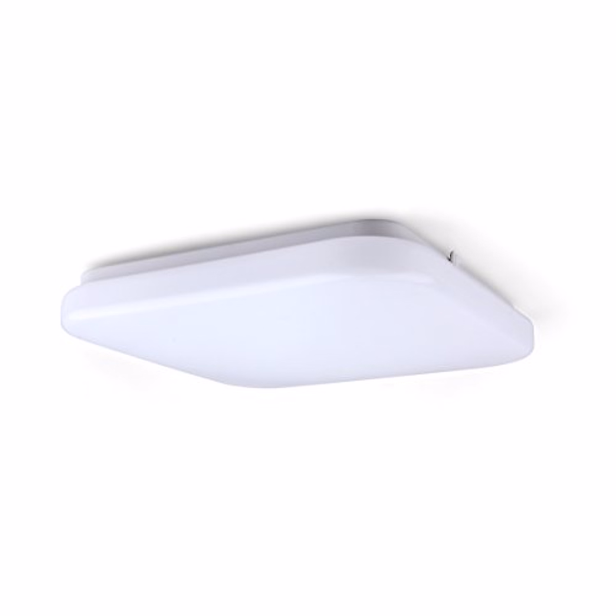 LIT-PaTH Square LED Flush Mount Ceiling Light Fixture, 12 Inch 22.5W, Dimmable, 1680 Lumen, ETL Qualified, 5000K-Daylight White