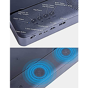 12" Phone Screen Magnifier with Bluetooth Speaker, 3D HD Mobile Phone Magnifying Screen for Videos and Gaming. Fordable Phone Stand with Screen Amplifier, Suitable for All Smartphones