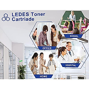 2 Pack TN760 TN730 High Yield Toner Cartridge Replacement with Smart Chip for Brother Compatible with MFC-2710DW HL-L2395DW DCP-L2550DW HL-L2370DW HL-L2690DW HL-L2390DW MFC-L2750DW,Black