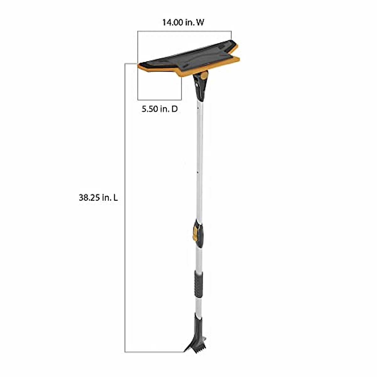 True Temper Ames-ABTT5212, 52-Inch Snow Brush