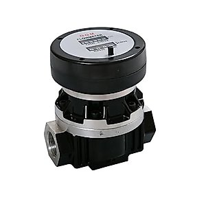 CIXIFM Diesel Fuel Oil Flow Meter OGM Oval Gear Flow Meter DN50 2" 30~300L/MIN Accuracy: 0.5% Mechanical Display Pressure: 1.0MPA Mechanical Display with Reset Function Without Filter