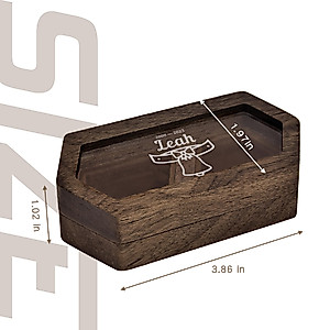 Pet Memorial Box Wooden Pet Urns Personalized Pet Box with Name Pet Memorial Tooth and Hair Case