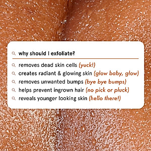 Cleanlogic Detoxify Purifying Charcoal Infused Exfoliating Body Scrubber, Dual-Texture Round Exfoliator Tool for Smooth, Clean Skin, Daily Skincare Routine, 3 Count Value Pack
