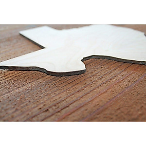 Any State,All Sizes Wood Wall CutOut Decor Hanging State Decoration Plaque Texas, Pennsylvania, California,Florida,Washington Etc