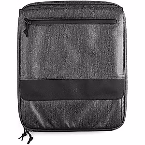 ETCHR Slate Satchel - 2 in 1 Art Travel Case and Small Messenger Bag for Essential Art Supplies - Multipurpose Weatherproof Travel Portfolio for Adults and Teens - Tripod Mountable Portfolio Bag