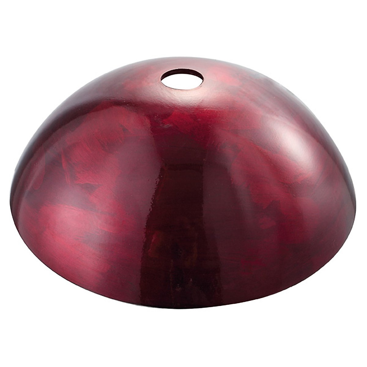 Irruption Red Glass Vessel Bathroom Sink with PU-MR Chrome
