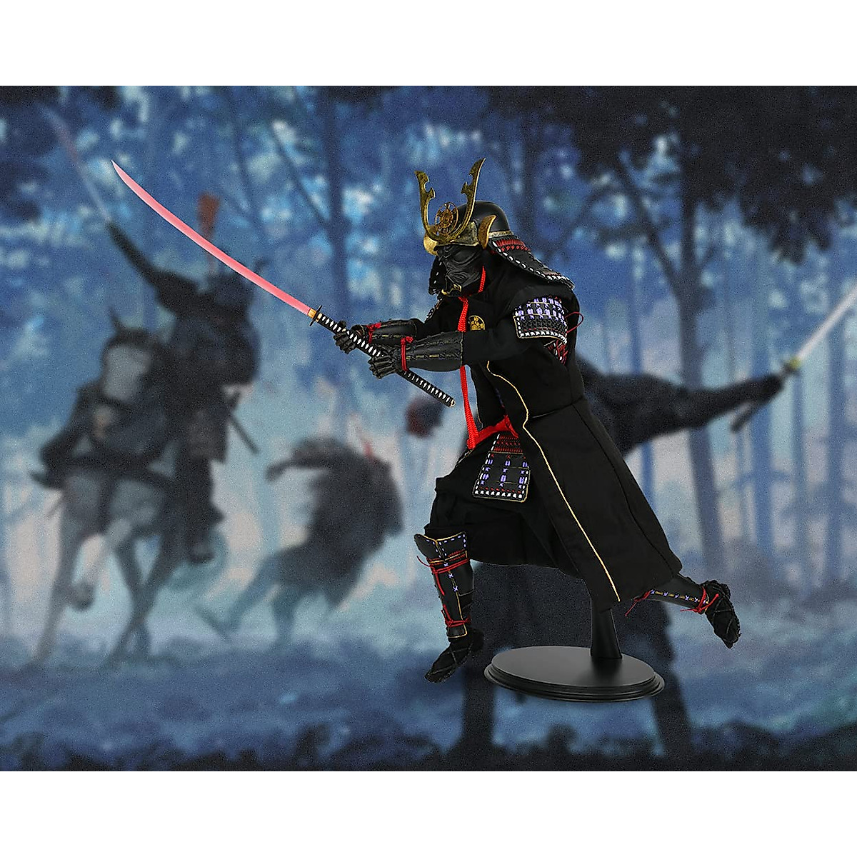 DS. DISTINCTIVE STYLE 1/6 Scale Action Figure Display Stand Set (U and C Clips) for 12 Inch Action Figure, Adjustable Height (5 to 8 Inches)