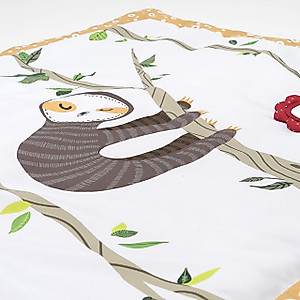 JumpOff Jo – Infant Activity Gym and Baby Play Mat – Ages 0-18 mo. – Sloth