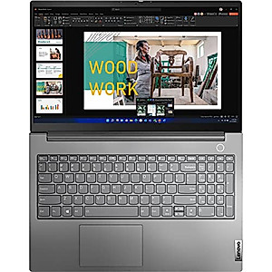 Lenovo ThinkBook 15 Gen 4 15.6" FHD Touchscreen (12th Gen Intel 10-Core i7-1255U, 16GB RAM, 512GB PCIe SSD, Narrow Bezel IPS) Business Laptop, Backlit KB, Fingerprint, Thunderbolt 4, Win 11 Pro
