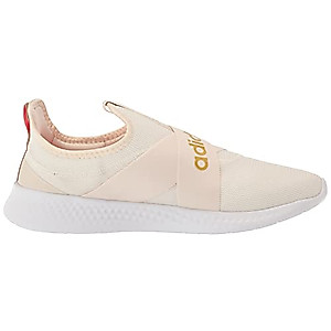 adidas Women's Puremotion Adapt Running Shoe, Off White/Off White/Golden Beige, 8.5
