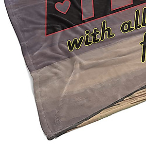 Wife Blanket from Husband, Blanket Wife Birthday Gifts, Blanket Best Ever Gifts, Christmas Day Present Idea for Wife, Wedding Anniversary Wife Blanket Gifts Flannel Throw Blankets 12.90*10.62*1.18In 