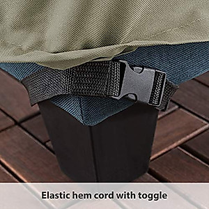 KylinLucky Patio Furniture Covers Waterproof, 3-Seater Sofa Covers - Outdoor Furniture Covers Fits up to 104 x 40 x 35 inches