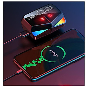 Genshin Impact Earbuds Bluetooth 5.1 Headphones Xiao Beelzebul Waterproof Earphones for Sports, 180H Playtime , 3D Stereo Audio Touch Control in-Ear Headset w/Mic (Xiao)