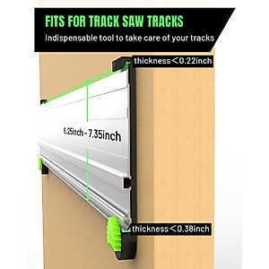 Track Rack for Guide Rail, Guide Rail Holders, Track Saw Guide Rail Mount, Track Saw Guide Organizer 4 Pack