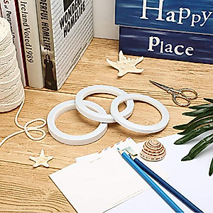 8 Rolls Double-Sided Tape Adhesive Sticky Tapes for Scrapbooking, Photos, Invitation Cards, Paper, DIY Crafts and Office School Stationery Supplies (16.6 Yard x 6/9/12/15/25 mm, L x W)