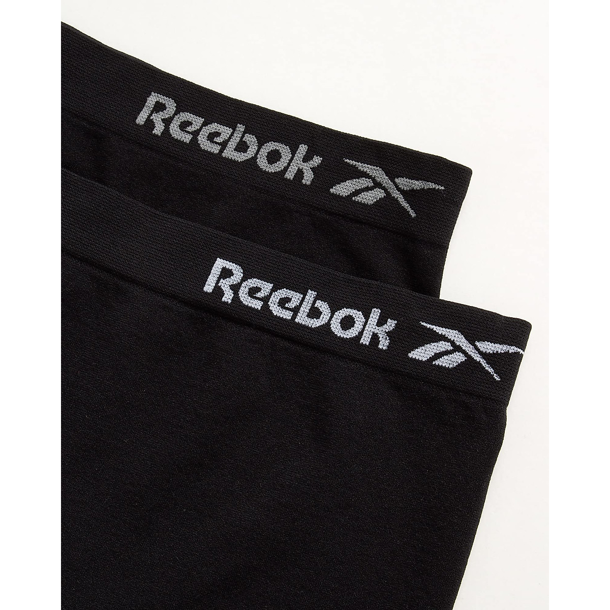 Reebok Girls' Underwear - Seamless Cartwheel Shorties (4 Pack), Size 12-14, BlackGreyCharcoalSpacedye