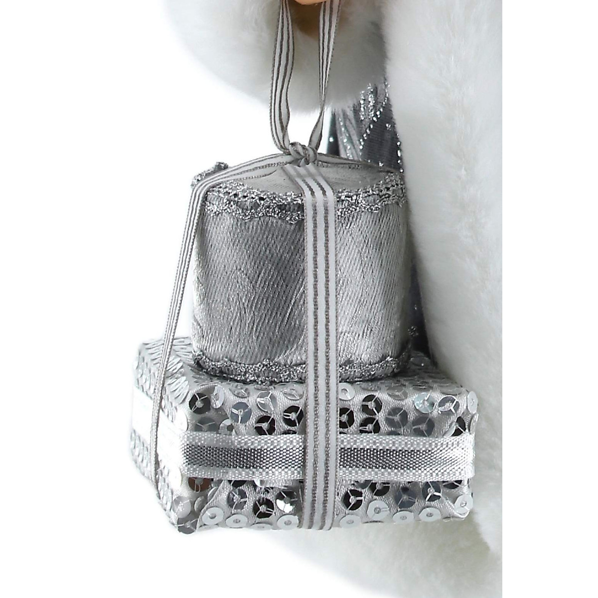 Windy Hill Collection Avant-Garde Parisian Eiffel Tower 16" Inch Santa Claus Standing Figurine Figure Decoration 160013