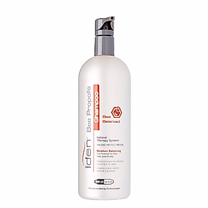 IDEN Bee Propolis Bee Balanced Shampoo, For Normal to Oily Hair, Gently Cleanses Buildup, Jojoba & Apricot Kernel Oils, 32 fl.oz
