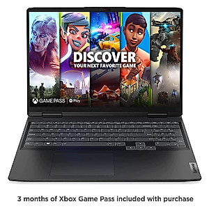 Lenovo Ideapad 3i Gaming 15.6" FHD 120Hz Laptop, Intel Core i7-12700H, 16GB RAM 2TB PCIe SSD, GeForce RTX 3050Ti Graphics, Backlit Keyboard, Onyx Grey with TWE HDMI Cable