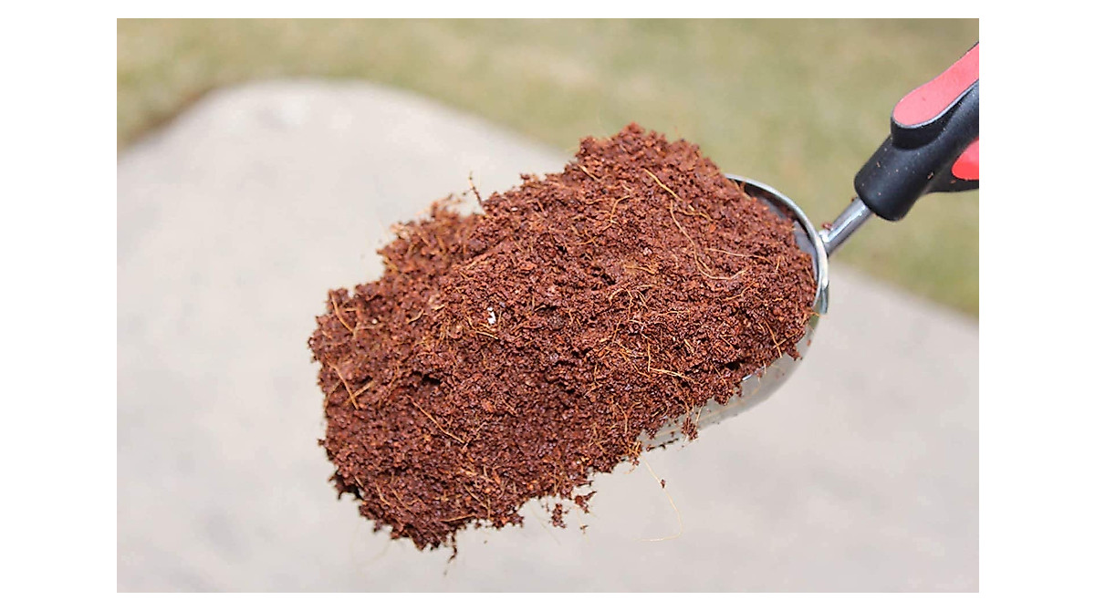 Kempf Compressed Coco Coir Pith Block - Eco-Friendly Potting Mix 17 Gallons