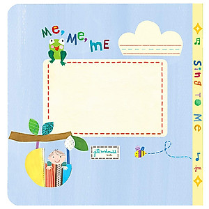 C.R. Gibson 'Sing to Me' Lullaby Book for Babies, 10 x 8.7 x 0.5 inches, 1 piece