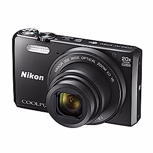 Nikon COOLPIX S7000 Digital Camera (Black) - International Version (No Warranty)