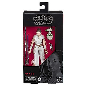 STAR WARS The Black Series Rey Toy 6" Scale Collectible Action Figure, Kids Ages 4 & Up