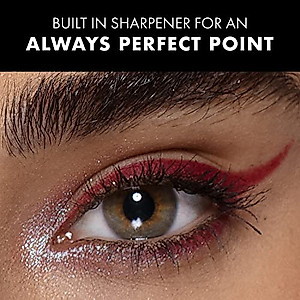 Milani Stay Put Eyeliner - Silver Foxy (0.01 Ounce) Cruelty-Free Self-Sharpening Eye Pencil with Built-In Smudger - Line & Define Eyes with High Pigment Shades for Long-Lasting Wear
