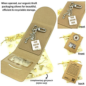 Little Women Louisa May Alcott First Edition Clay Mini Book Key Chain Bag Purse Backpack Clip Clasp