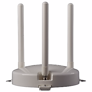 Winegard WF-3000 White ConnecT WF1 WiFi Extender (Secure RV Internet, 3x High Performance Antennas, RV WiFi Booster (White Outdoor Unit))