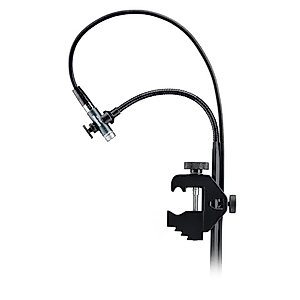 Shure BETA 98AD/C Drum Microphone - Miniature Cardioid Condenser Mic with RPM626 in-Line Preamplifier, A98D Drum Mount for Secure Placement and C98D 15' Cable - Ideal for Snares, Toms and Percussion