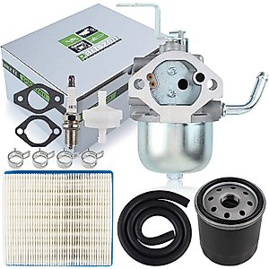 partszen C126231 0A4600 Generator Carburetor with Height 75MM Fuel Filter 070185B 070185BS 070185D for Nikki 0A4600 C126231 generac carburetor 410cc Generac XG8000E 0052331 GN360 091187 91187A 410HS