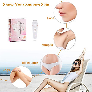 Electric Razor for Women,7 in 1 Painless Lady Shaver Set,Rechargeable Cordless Facial Hair Removal,Bikini Trimmer,for Face,Eyebrow,Nose, Underarm, Arms, Legs